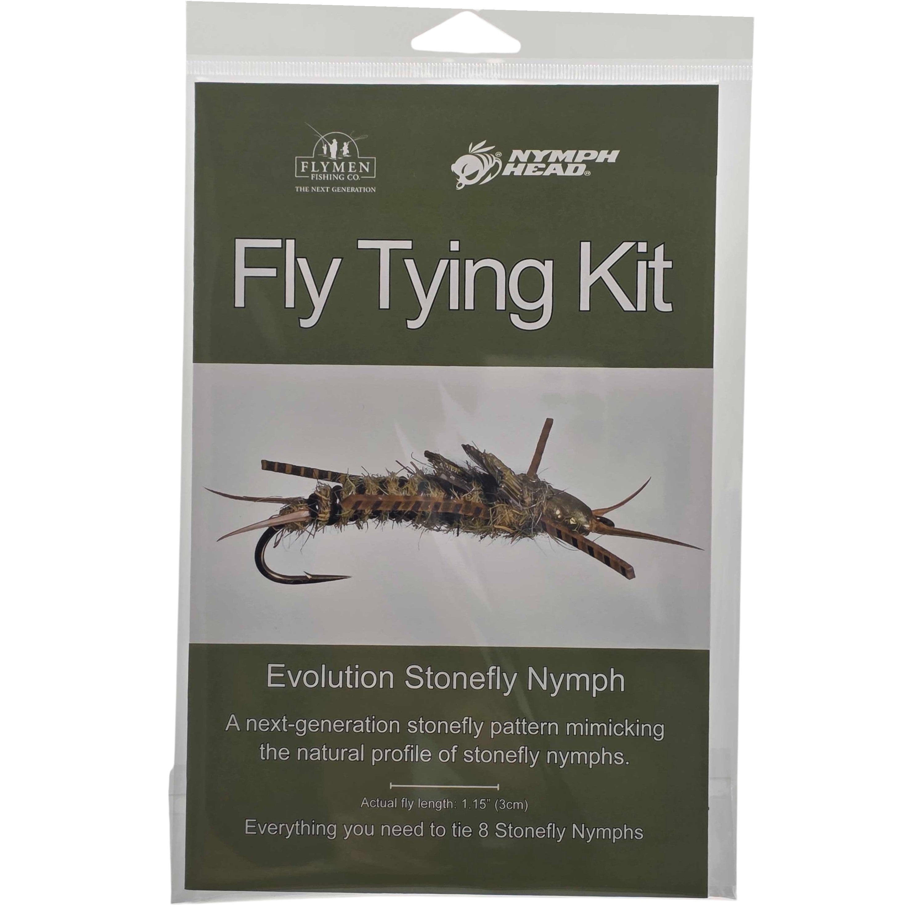 Fly Tying Kit - Nymph-Head Evolution Stonefly