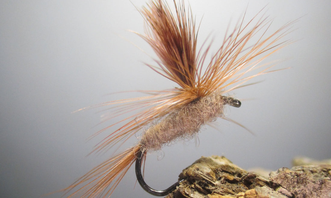 March Brown Parachute Fly Pattern | J. Stockard