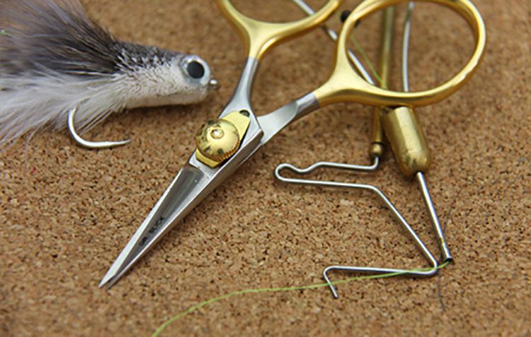 Quality Fly Tying and Fishing Scissors at J. Stockard