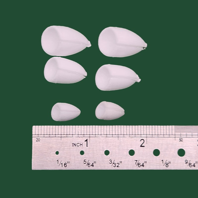 Foam Popper Bodies by Wapsi at J Stockard