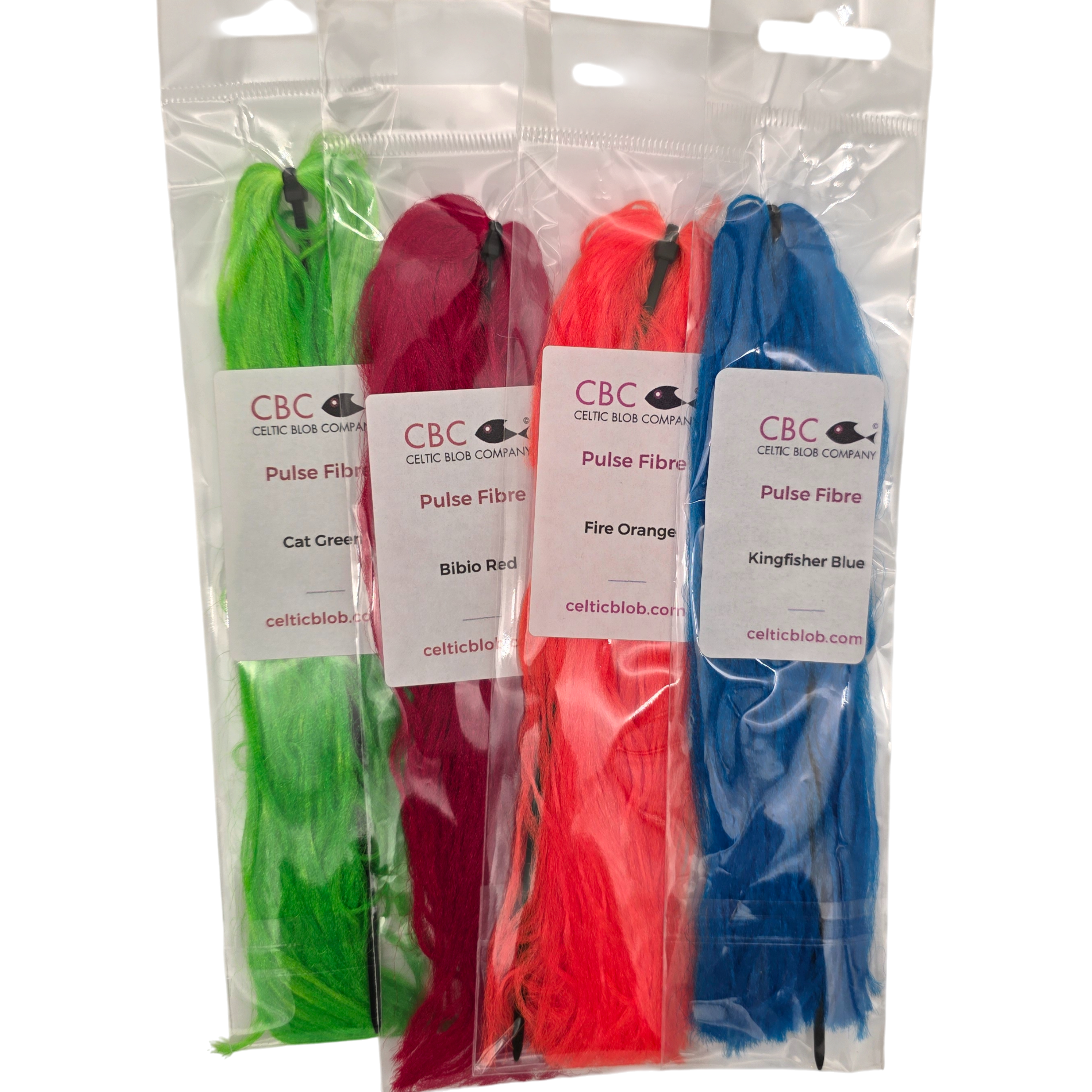 CBC Pulse Fibre – Vibrant Multi-Filament Fly Tying Material