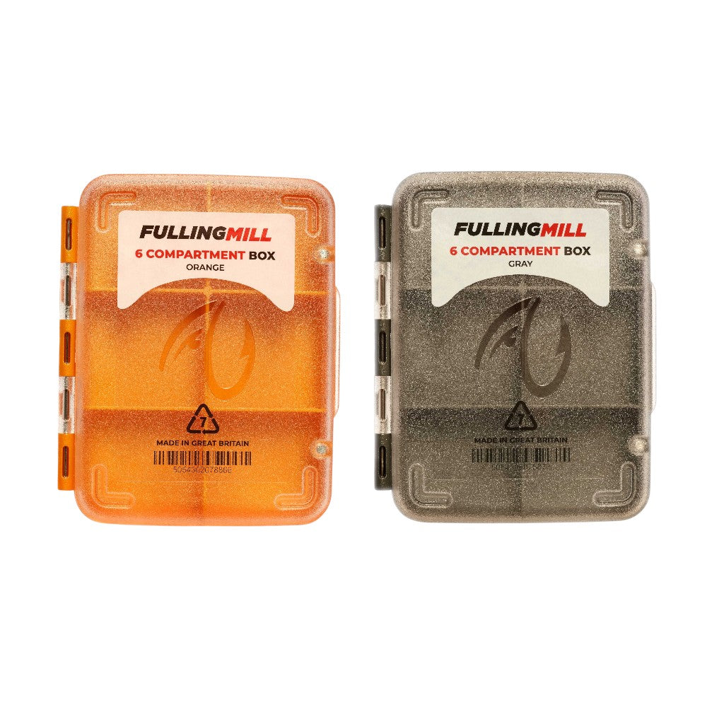 Fulling Mill | 6 Comp Fly Box – for flies and tying material
