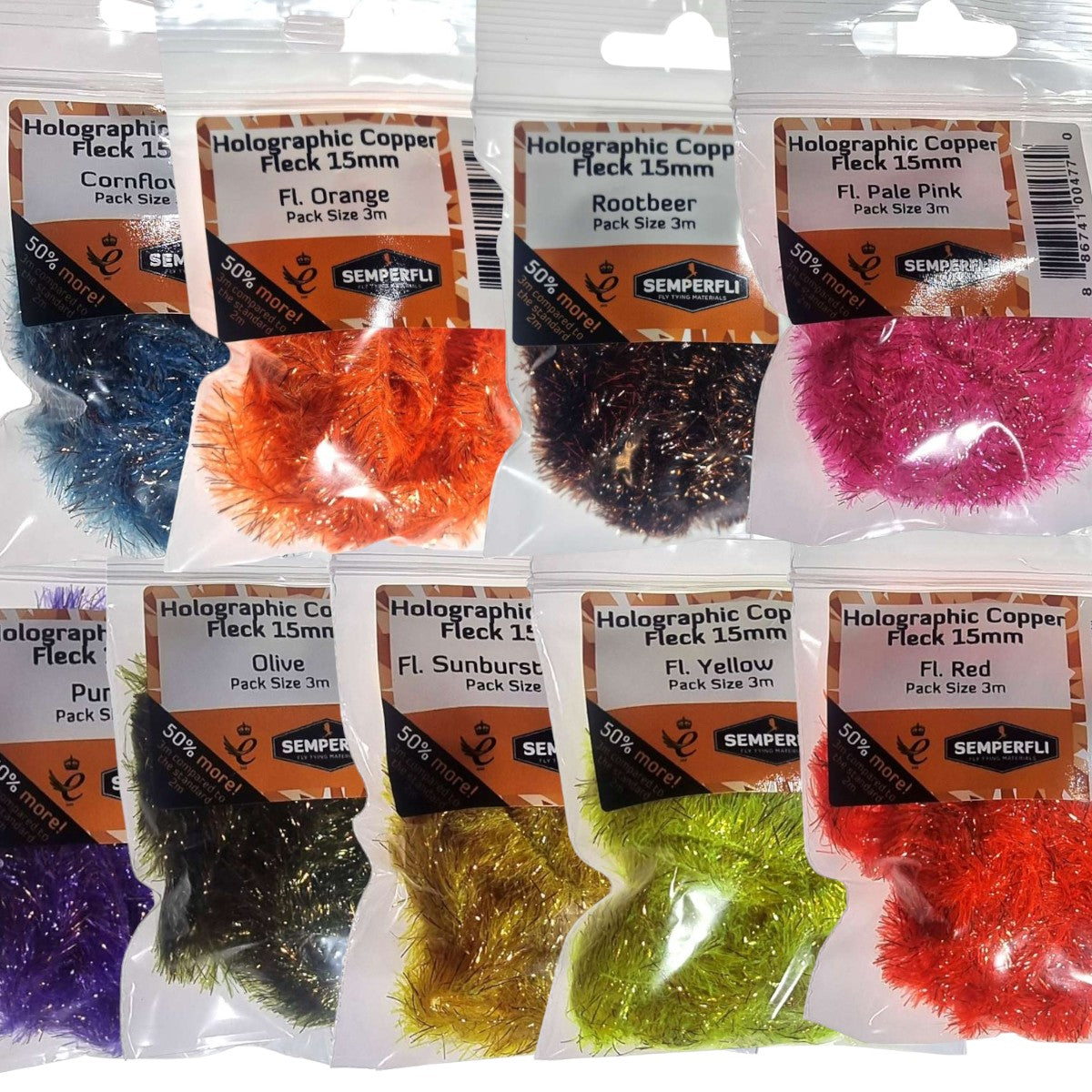 Black Holographic Fleck Chenille | Semperfli | J Stockard