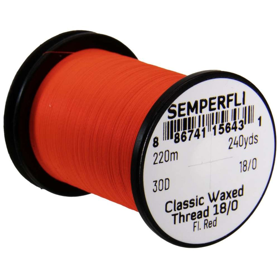 Classic Waxed Thread 18/0 - 240 yd | Semperfli | J Stockard
