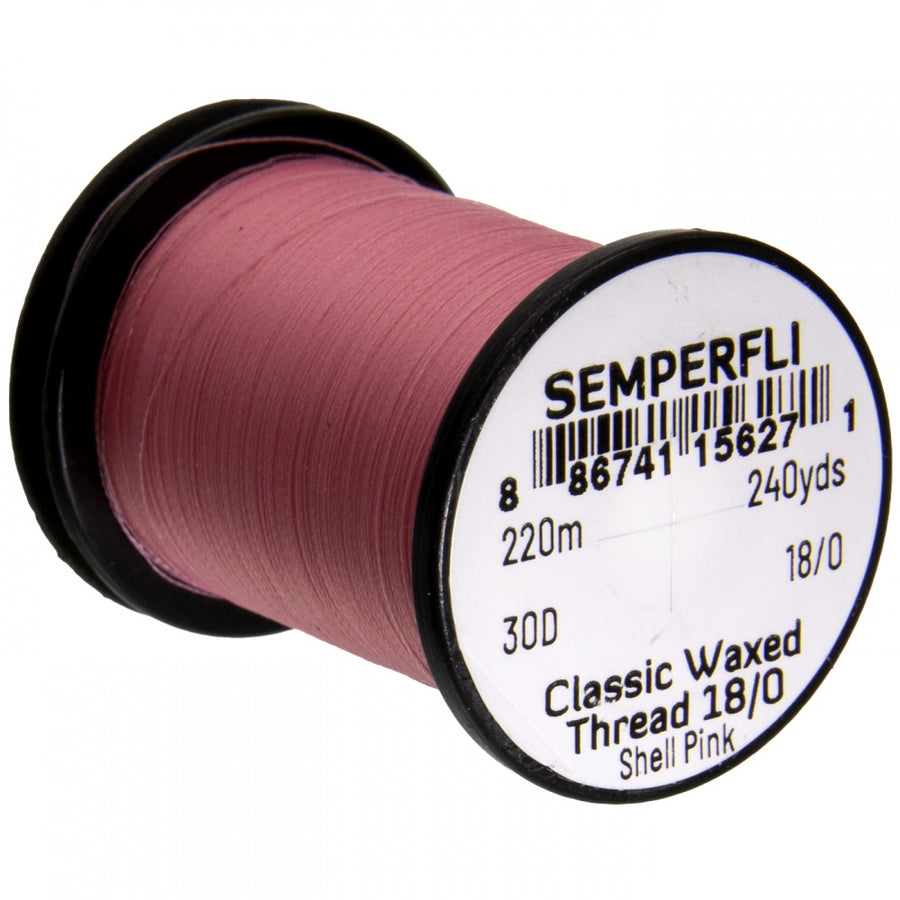 Classic Waxed Thread 18/0 - 240 yd | Semperfli | J Stockard