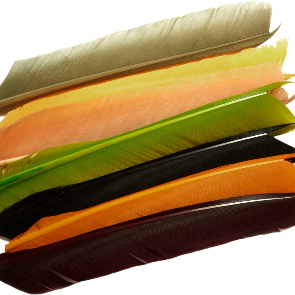 Turkey Biots | Hackle Feathers | Fulling Mill | J Stockard