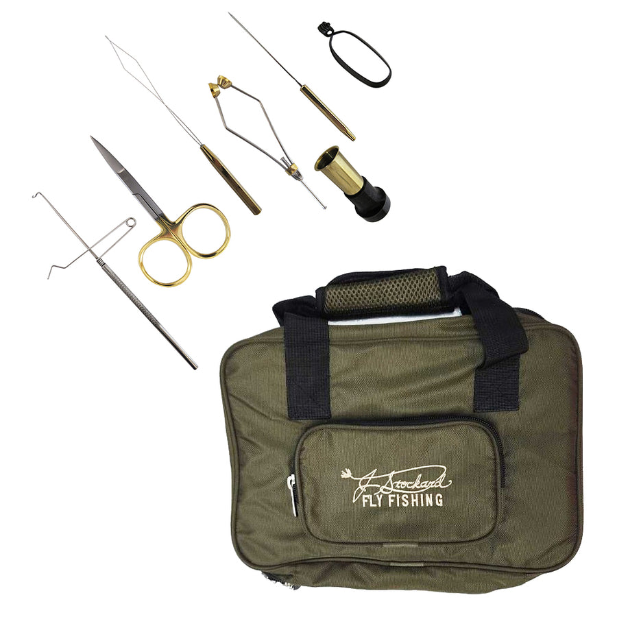 Affordable Fly Tying Tools Set by J Stockard