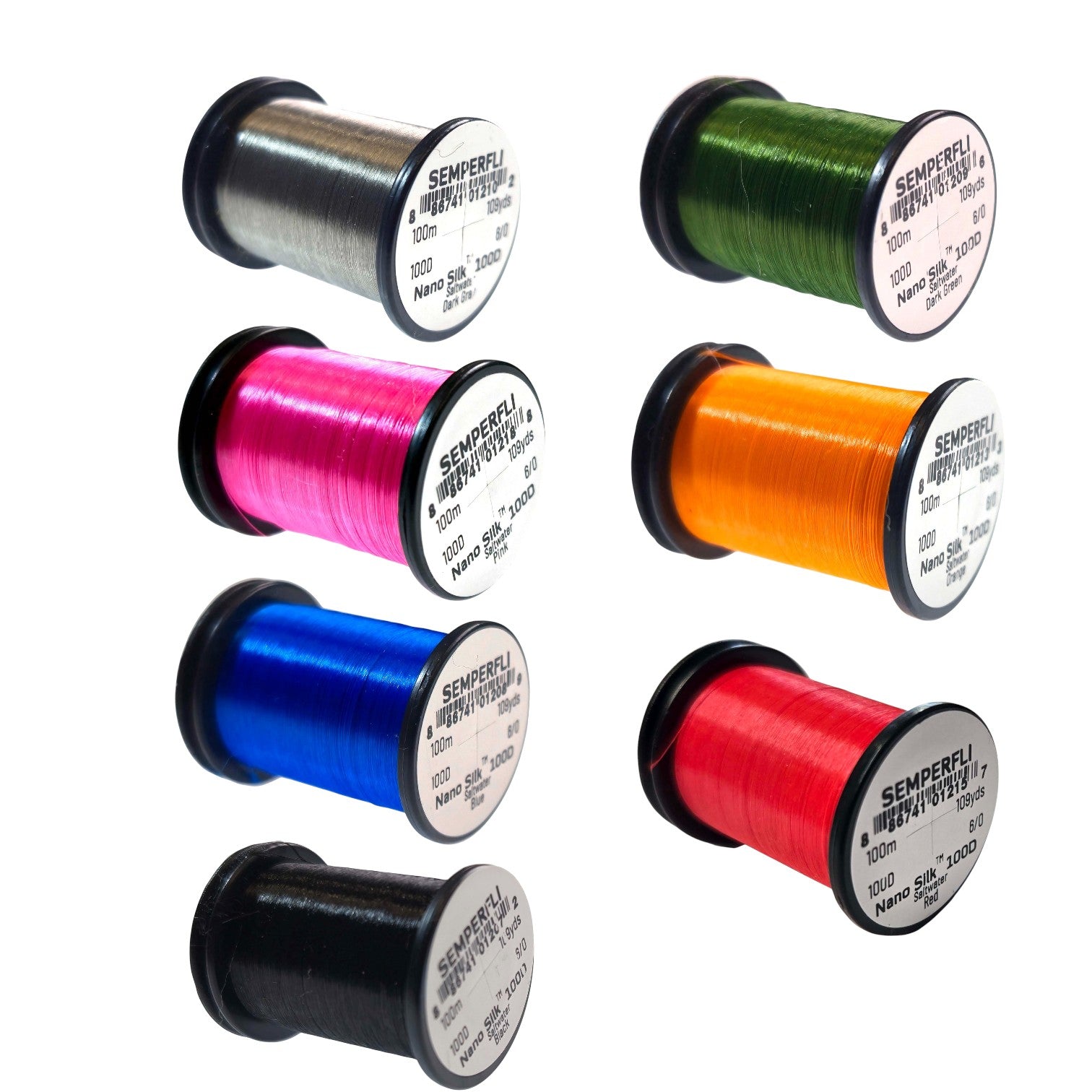 Semperfli | Nano Silk Saltwater 100D – Ultra-Strong Thread