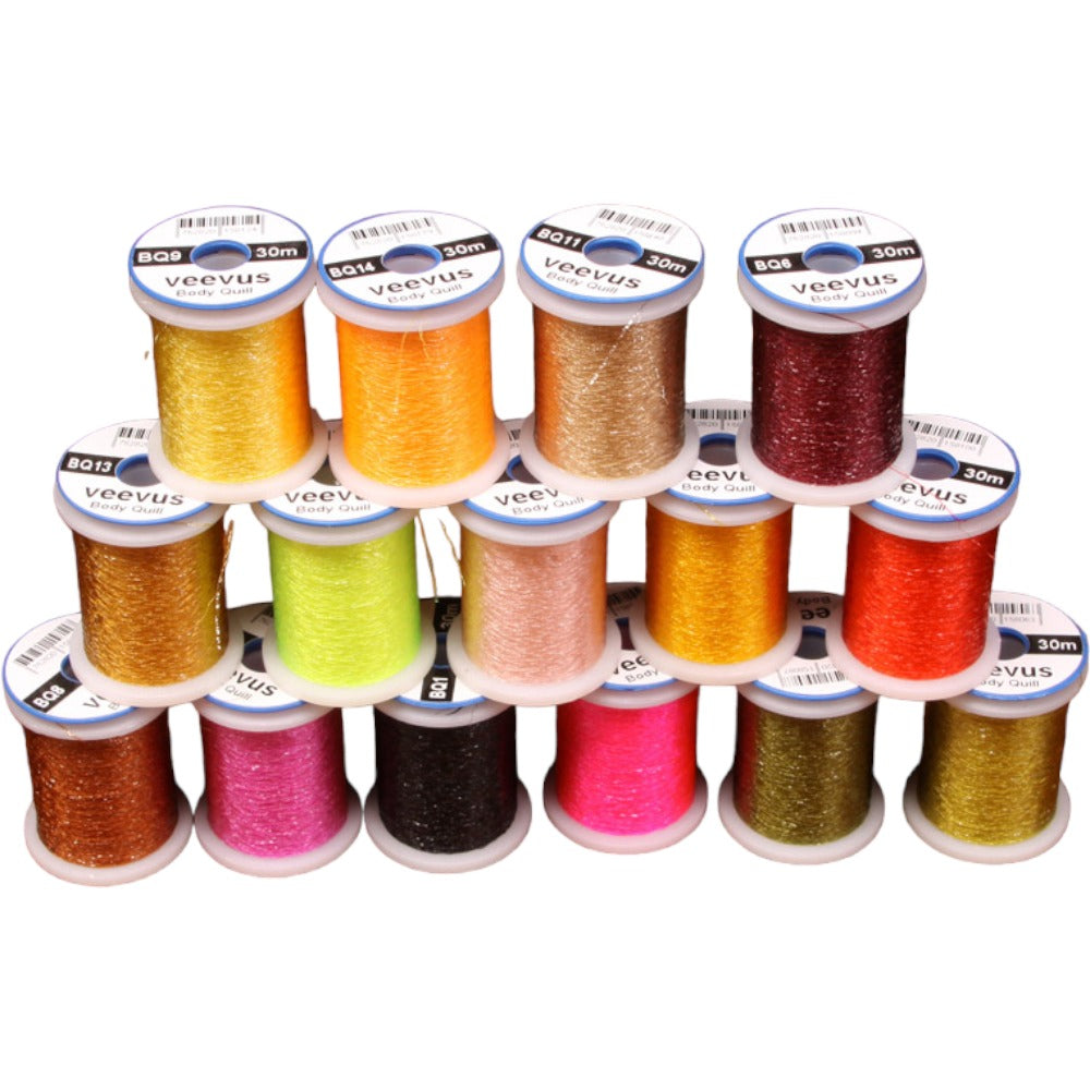 VEEVUS Body Quill | Premium Fly Tying Thread - J Stockard
