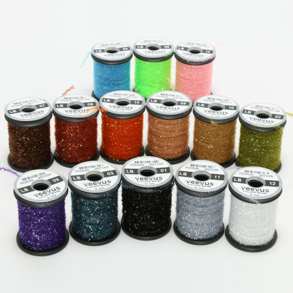 Lucent Body | Fly Tying Thread | VEEVUS | J Stockard