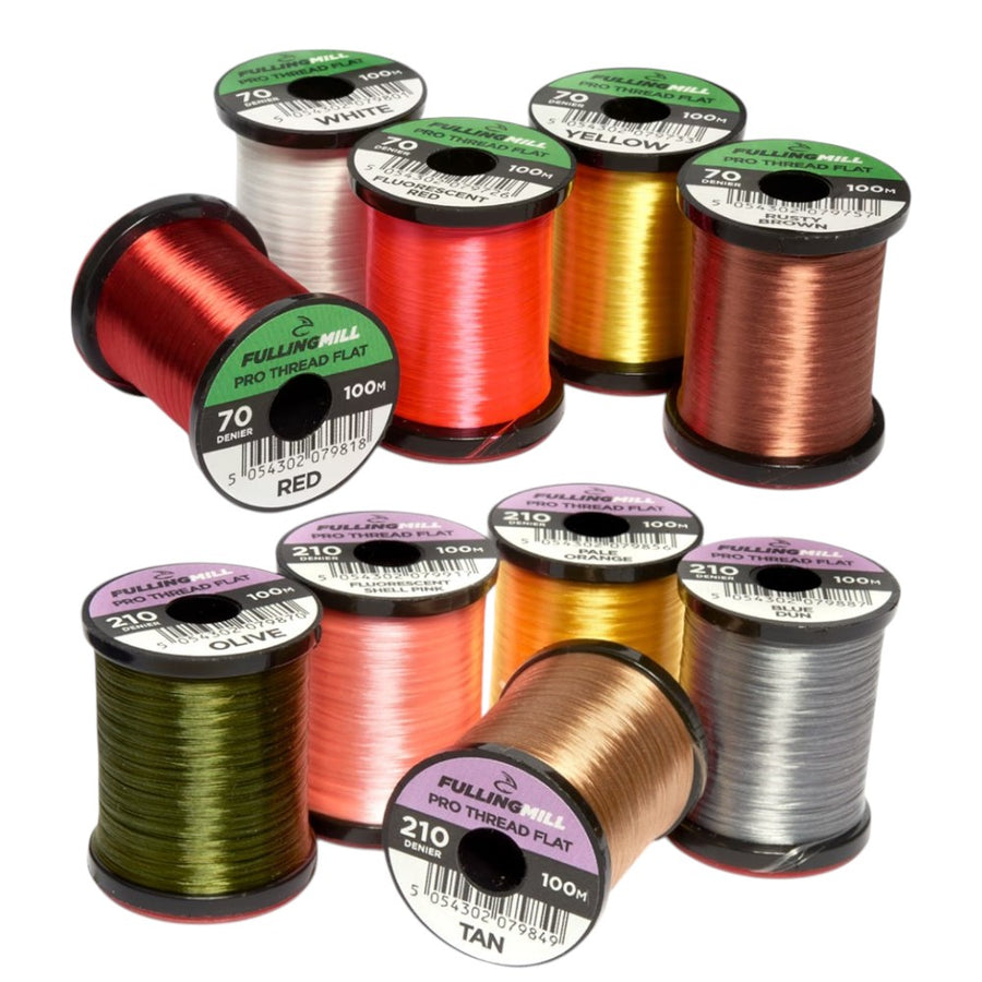 Fulling Mill | Pro Thread Flat – Smooth Fly Tying Thread