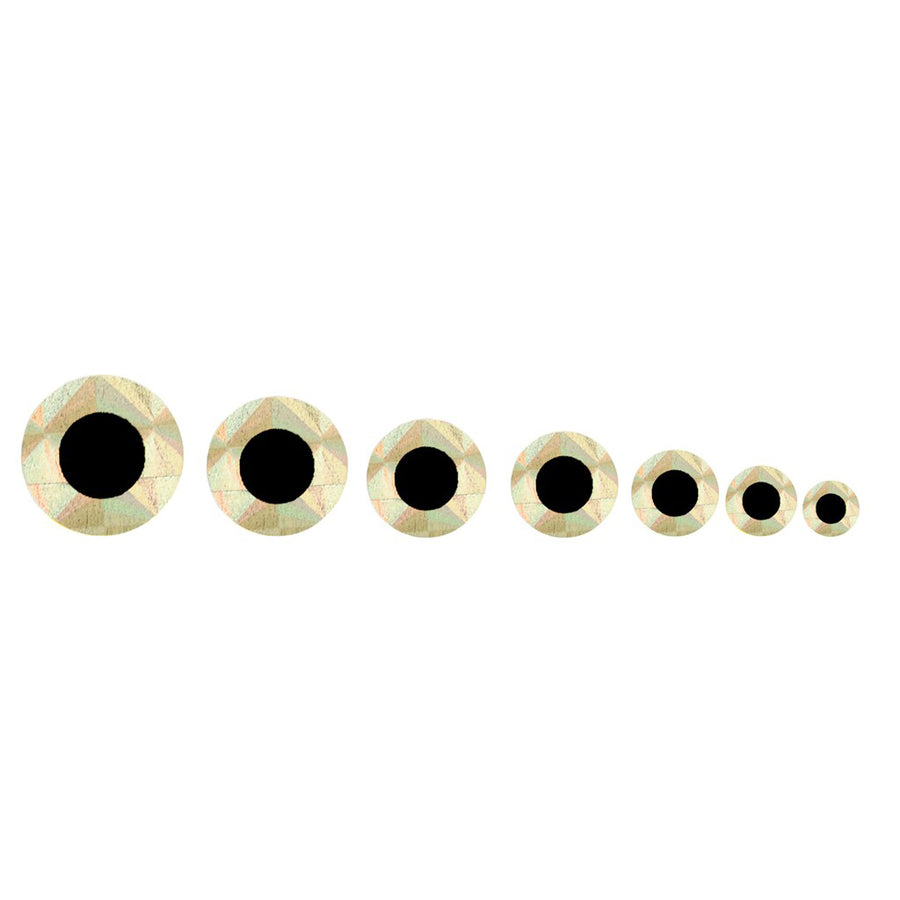 Flat Stick-On Eyes – Lifelike Adhesive Eyes for Fly Tying