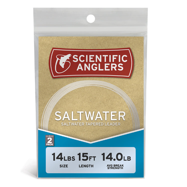 Saltwater Leaders 2-Pack by Scientific Anglers at J Stockard