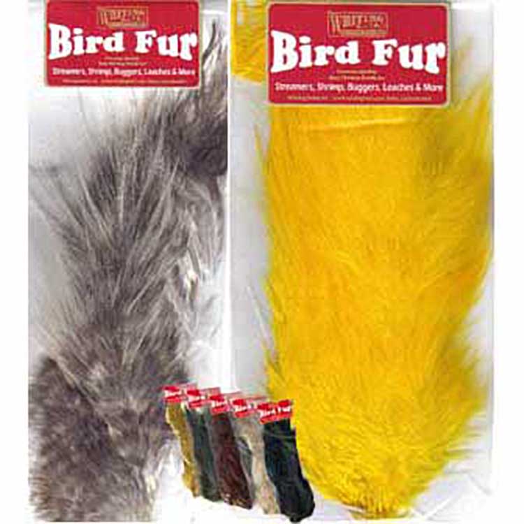 Bird Fur | Hackle Feathers | Whiting | J Stockard