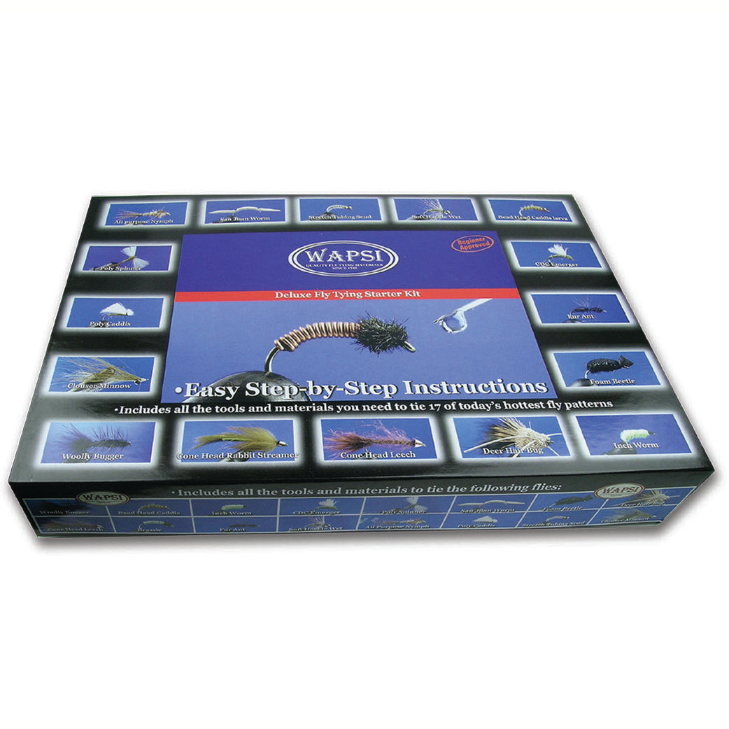 Wapsi Deluxe Fly Tying Kit Available at J Stockard