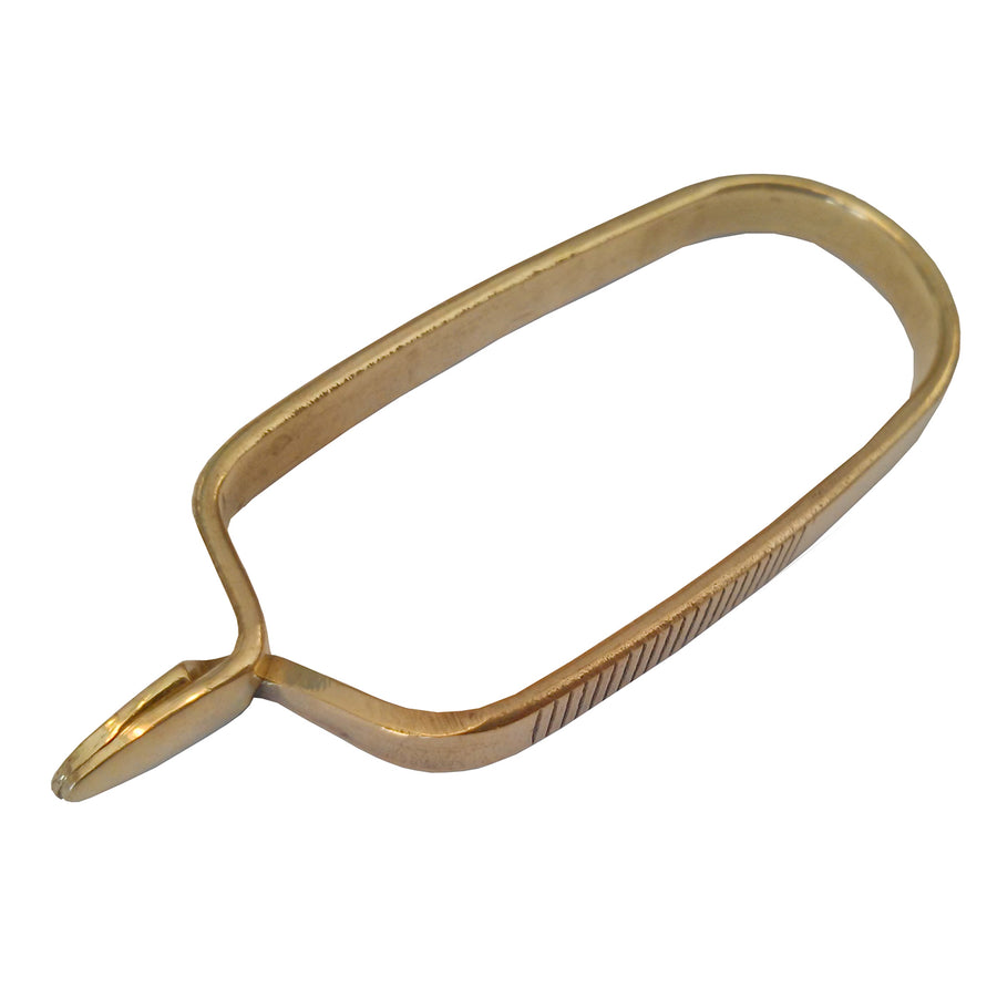 Hackle Plier Brass | Fly Tying Tools | J Stockard