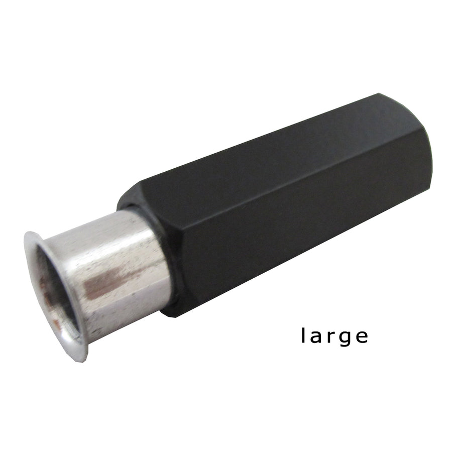 Hair Stacker Black Hexagonal | Fly Tying Tools | J Stockard