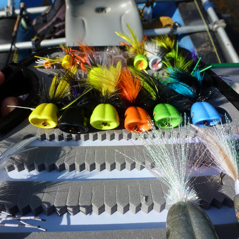 Surface Seducer Double Barrel Popper Bodies | Flymen Fishing