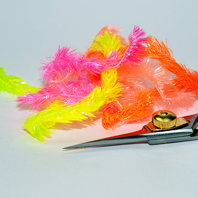 Jelly Fritz – High‑Flare Synthetic Fly Tying Material