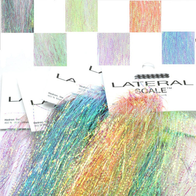 Hedron's Dyed Mirage Lateral Scale in 1/69 inch | J Stockard