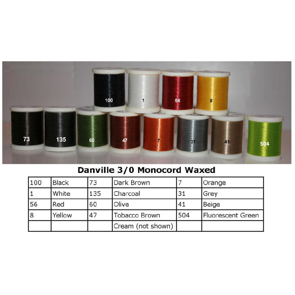 Danville | Monocord 3/0 Waxed Thread – Classic & versatile