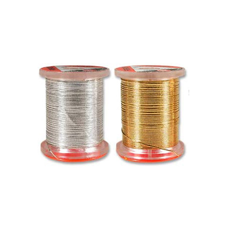 French Oval Tinsel | Fly Tying Thread | Wapsi | J Stockard