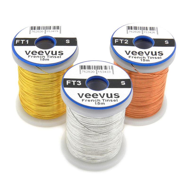 French Tinsel | Fly Tying Thread | VEEVUS | J Stockard