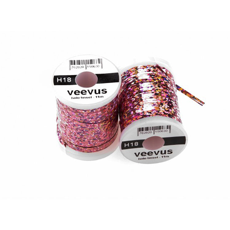 Holographic Tinsel Fly Tying Thread by VEEVUS at J Stockard